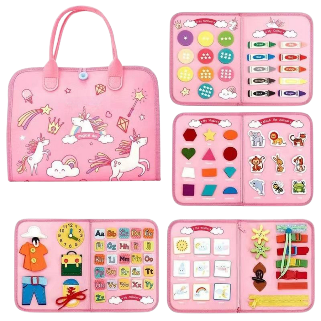 Pink Busy Board – Little Big Learning