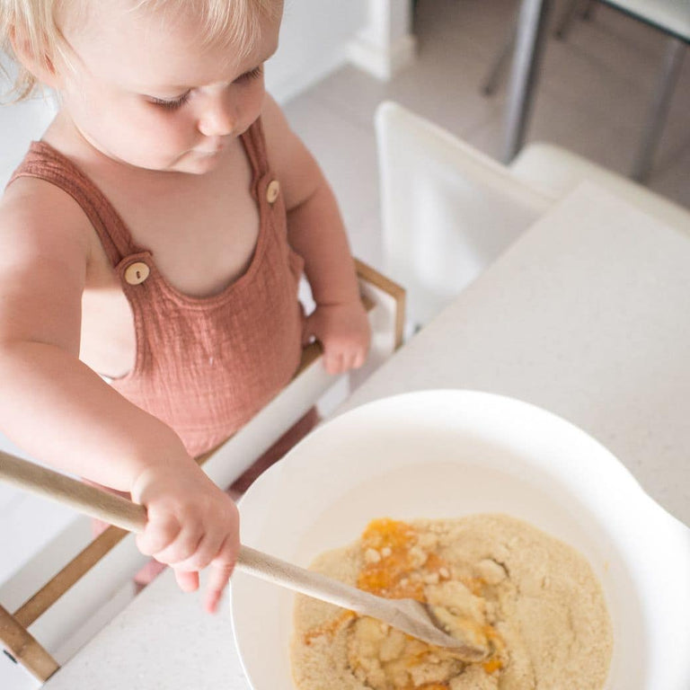 Slimline Learning Tower in White | Toddler Kitchen Helper in White ...